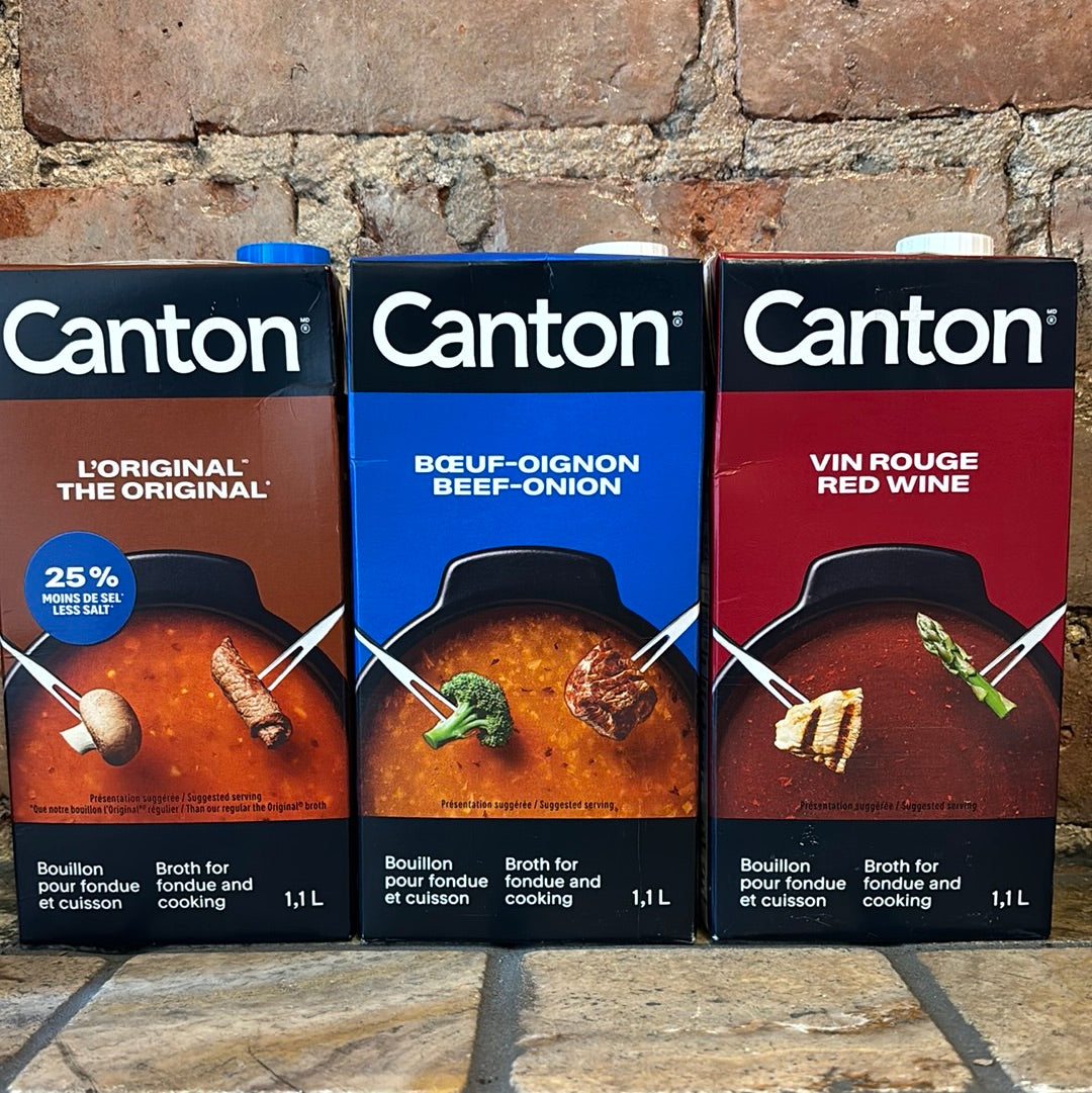 Bouillon à fondue canton 1.1 lt – La maison du rôti